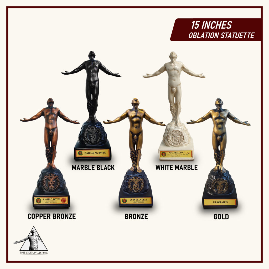 15″ Oblation Statuette - This Side UP Casting